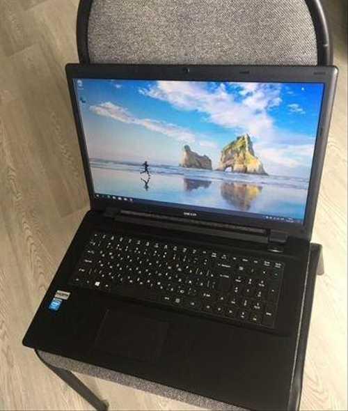 Быстрый ноутбук Dexp, 17,3”, 1600x900