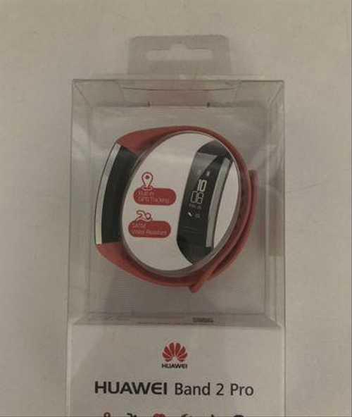 Huawei band 2 Pro красный