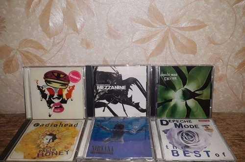 CD Depeche mode, Radiohead,Prodigy, Massive Attack