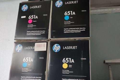 Картридж HP 651a ce341a, ce342a, ce343a