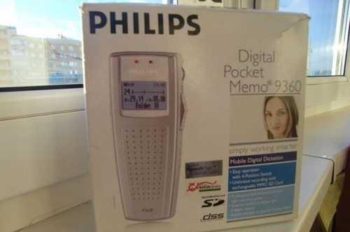 Цифровой диктофон Philips Pocket Memo 9360