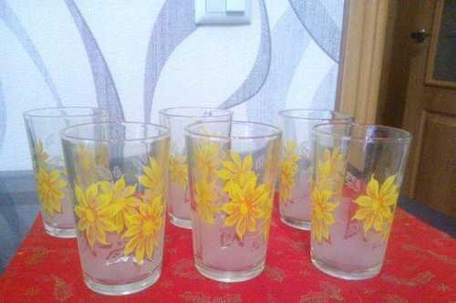 Стаканы стекляные