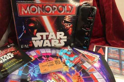 Монополия Monopoly Star Wars Звёздные войны