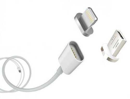 Магнитный дата-кабель для Apple Lightning + micro
