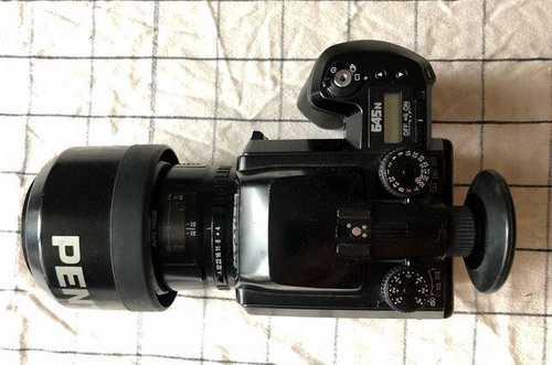 Среднеформатный пленочный фотоаппарат pentax 645n