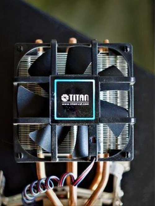 Башенная система охлаждения процессора titan AMD