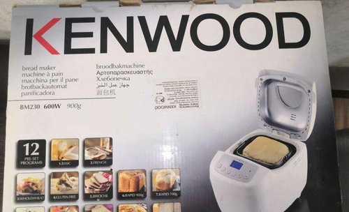 Хлебопечка kenwood BM230