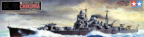 Tяжелый крейсер Chikuma 1/350 (Tamiya)