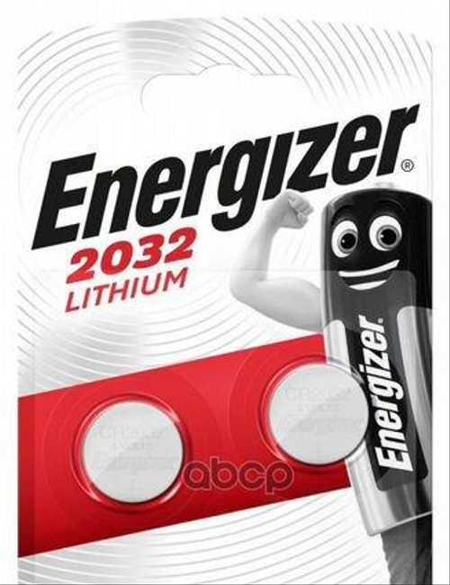 Батарейка Литиевая Дисковая Специальная 3в 2шт Energizer Lithium Cr2032 Bl-2 Energizer арт. E301021403