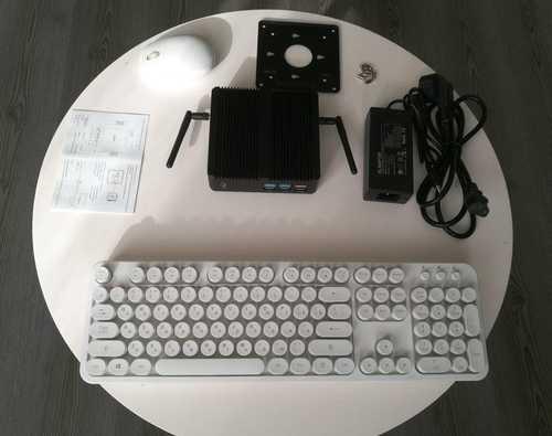 Мини пк XCY X30, клавиатура и мышка