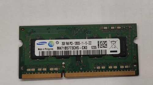 Модуль озу Samsung SO-dimm DDR3 2Gb