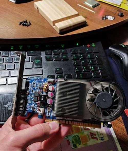 Видеокарта Nvidia GT530 2GB Рабочая