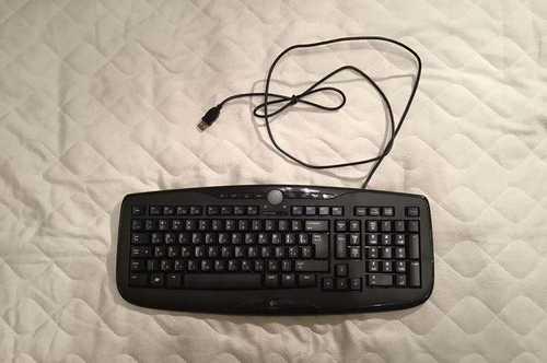 Мембранная клавиатура Logitech Media Keyboard 600