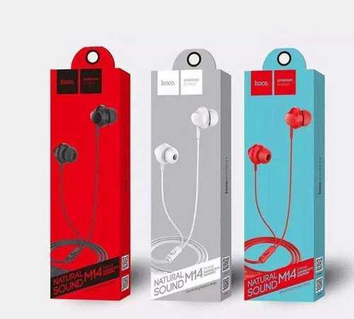 Наушники hoco M14 Inital Sound Universal Earphone