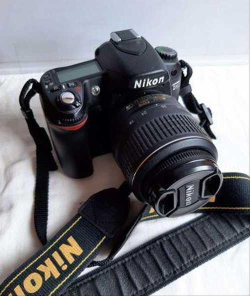 Зеркальный фотоаппарат nikon D80