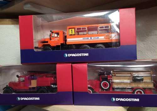 Зис и Урал, спецвыпуск, масштаб 1:43