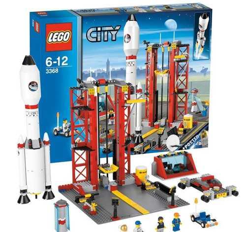 Lego 3368 Космодром+3367 Шаттл+3366 Платформа+3365