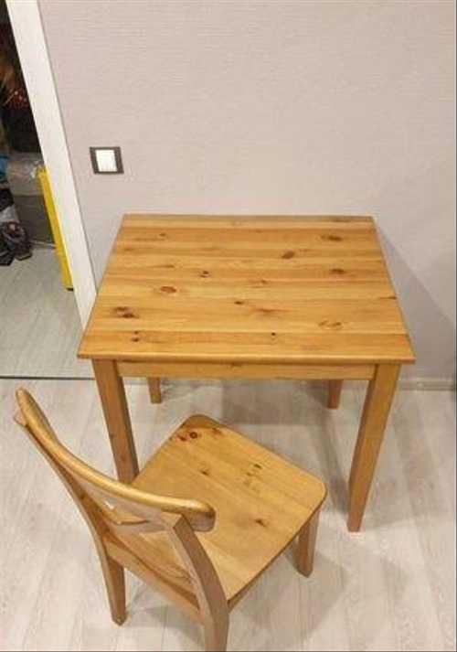 Стол IKEA Leksvik/Лексвик из массива дерева