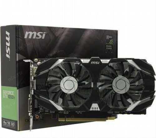 Видеокарта gtx 1050 ti 4gb msi, kfa2