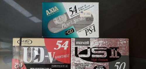 Аудиокассеты Япония хром,нормал