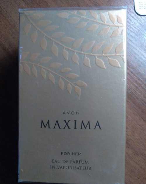 Парфюмерная вода maxima Avon