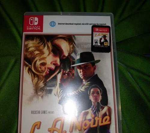 L.A.Noire Nintendo switch