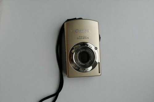 Фотоаппарат Canon ixus 870 is
