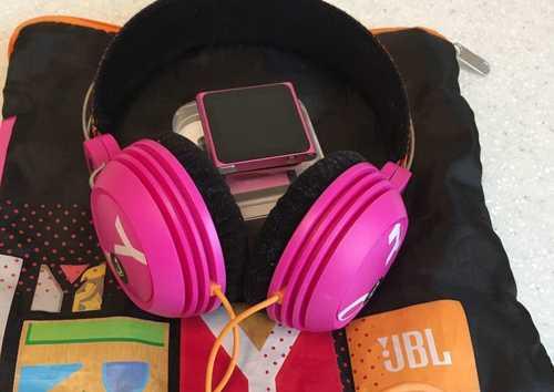 iPod nano + наушники JBL Roxy