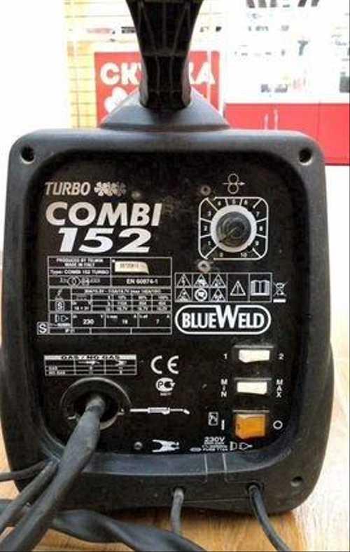 Сварочный аппарат blueweld Combi 152 Turbo, MIG/MA