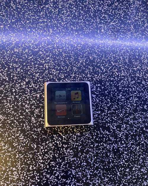 Apple iPod nano 6 серый / silver 8 gb