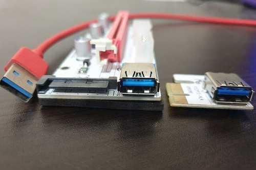 Райзер (SATA Molex 6-pin)