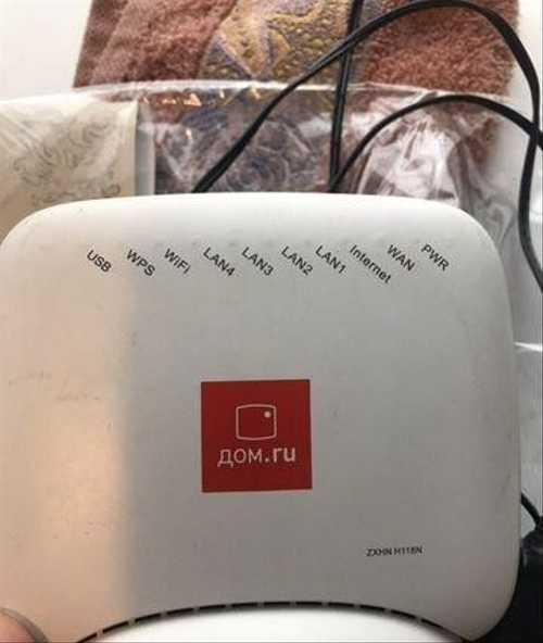 Wifi роутер дом ру