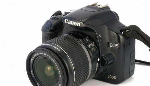 Продам зеркальный фотоаппарат Canon 500D