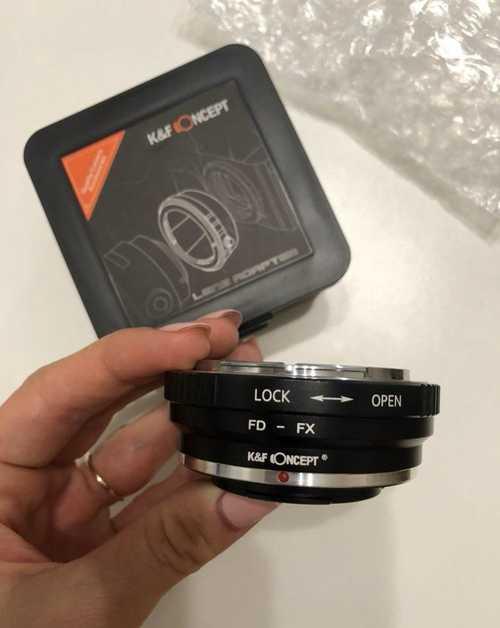 K&F concept. Lens adapter