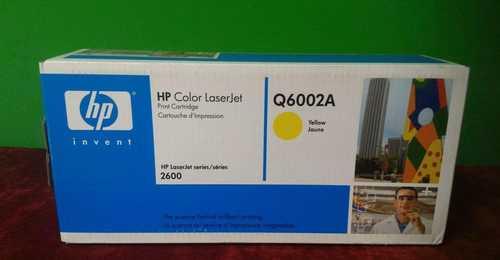 Картридж для HP Сolor Дaser Jet Q6002A Yellow