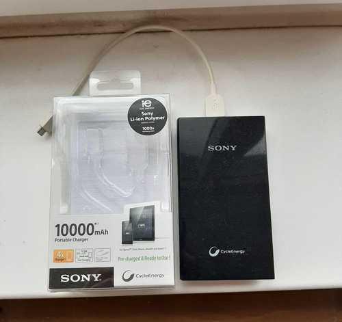 Внешний аккумулятор Sony CP-V10 10000 мАч