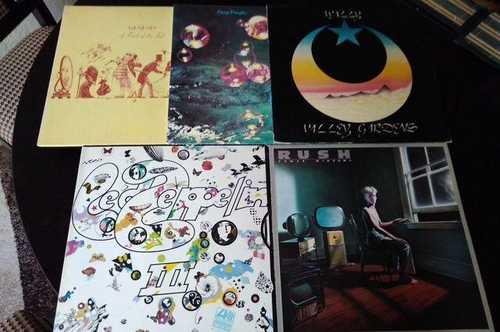 Led Zeppelin,Deep Purple,Wally, Genesis