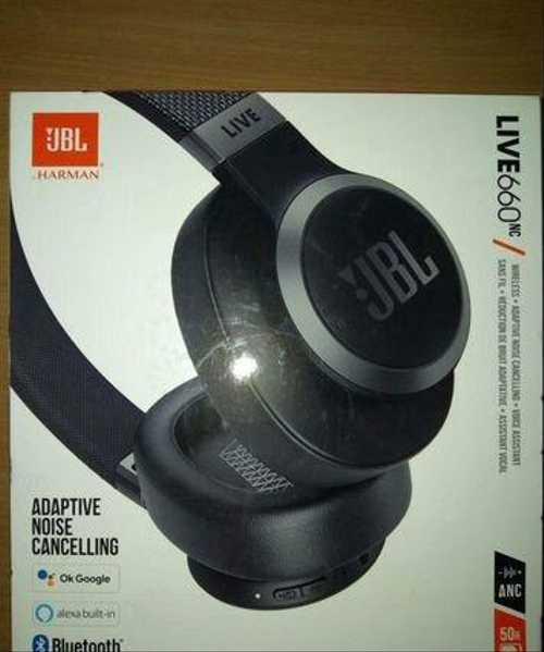 Беспроводные наушники JBL Live 660NC