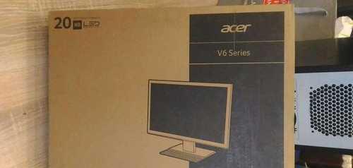 Новый монитор 19,5" Acer V206HQL Ab (TN, 1600x900)