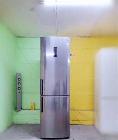 Холодильник металлик LG no frost бу