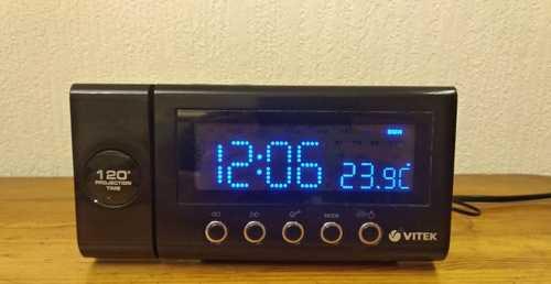 Часы радиобудильник Vitek VT-3528