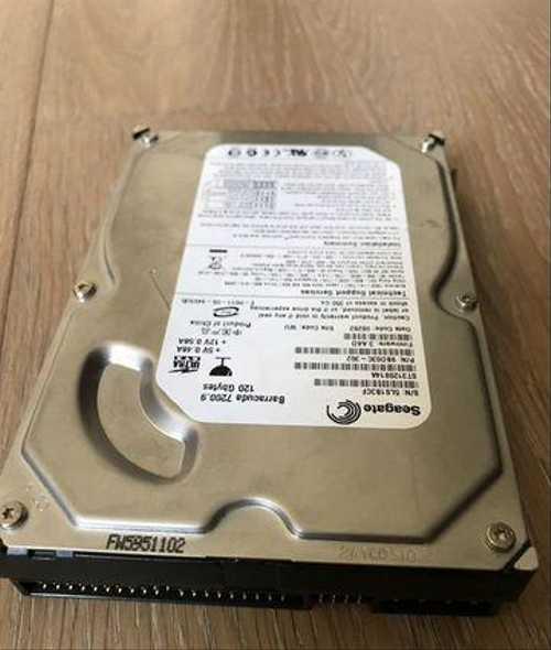 Жесткий диск HDD 120Gb Seagate Barracuda 7200.9