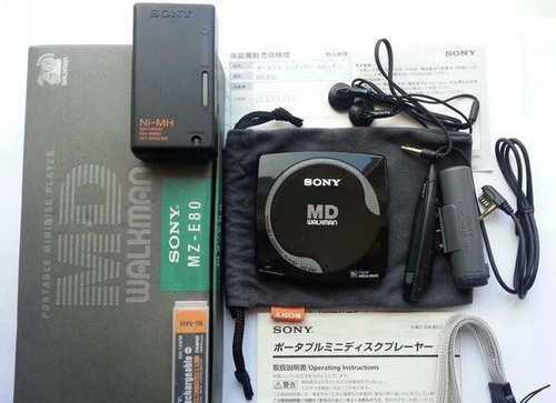 Sony Walkman MD MZ-E80 Compact (Новый)