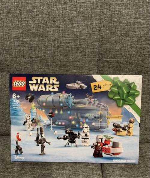 Новый Lego Star Wars 75307 новогодний календарь