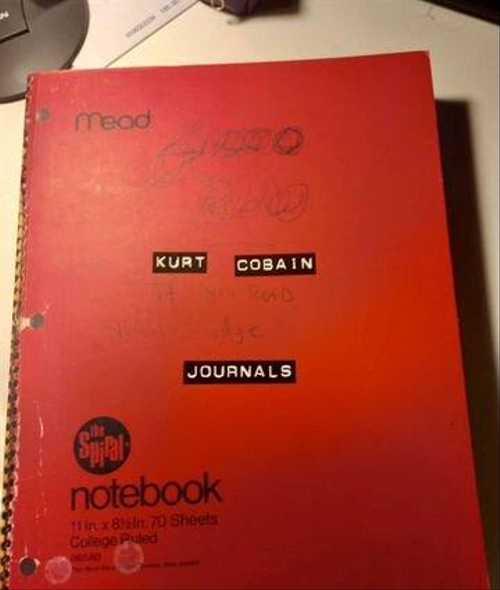 Kurt Cobain. Journals. Курт Кобейн. Дневники