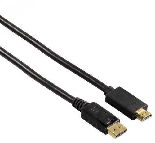 Кабель интерфейсный DisplayPort-hdmi hama H-54594