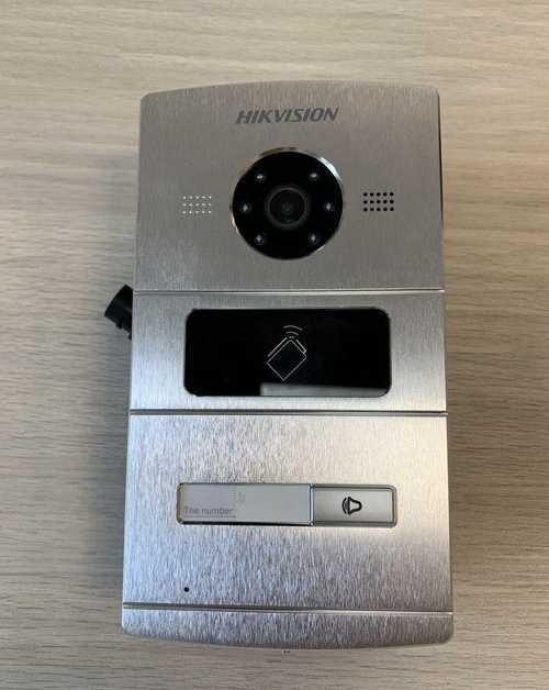 Домофон IP вызывная панель Hikvision DS-KV8102-IM