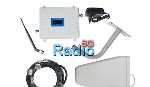 Комплект усиления сотовой связи GSM/DCS/3G 200м2