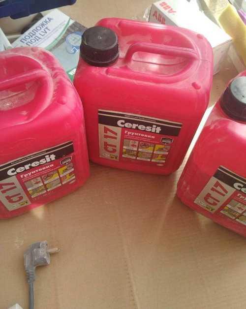 Ceresit ct 17 грунтовка