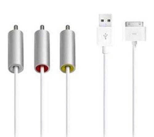 Оригинальный адаптер apple для tv av cable